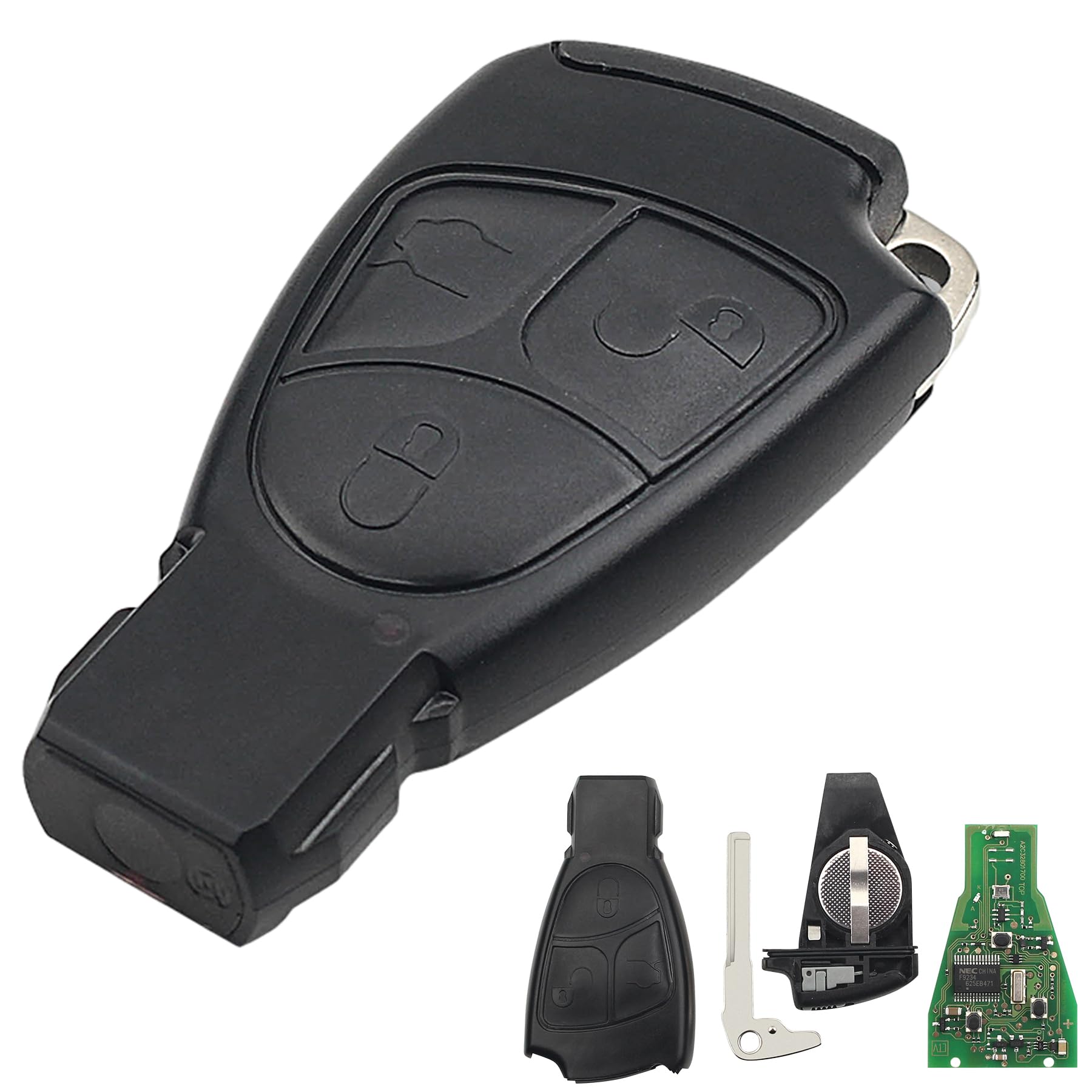 Heart Horse Remote Controls Key Replacements for Mercedes B C E ML S ...