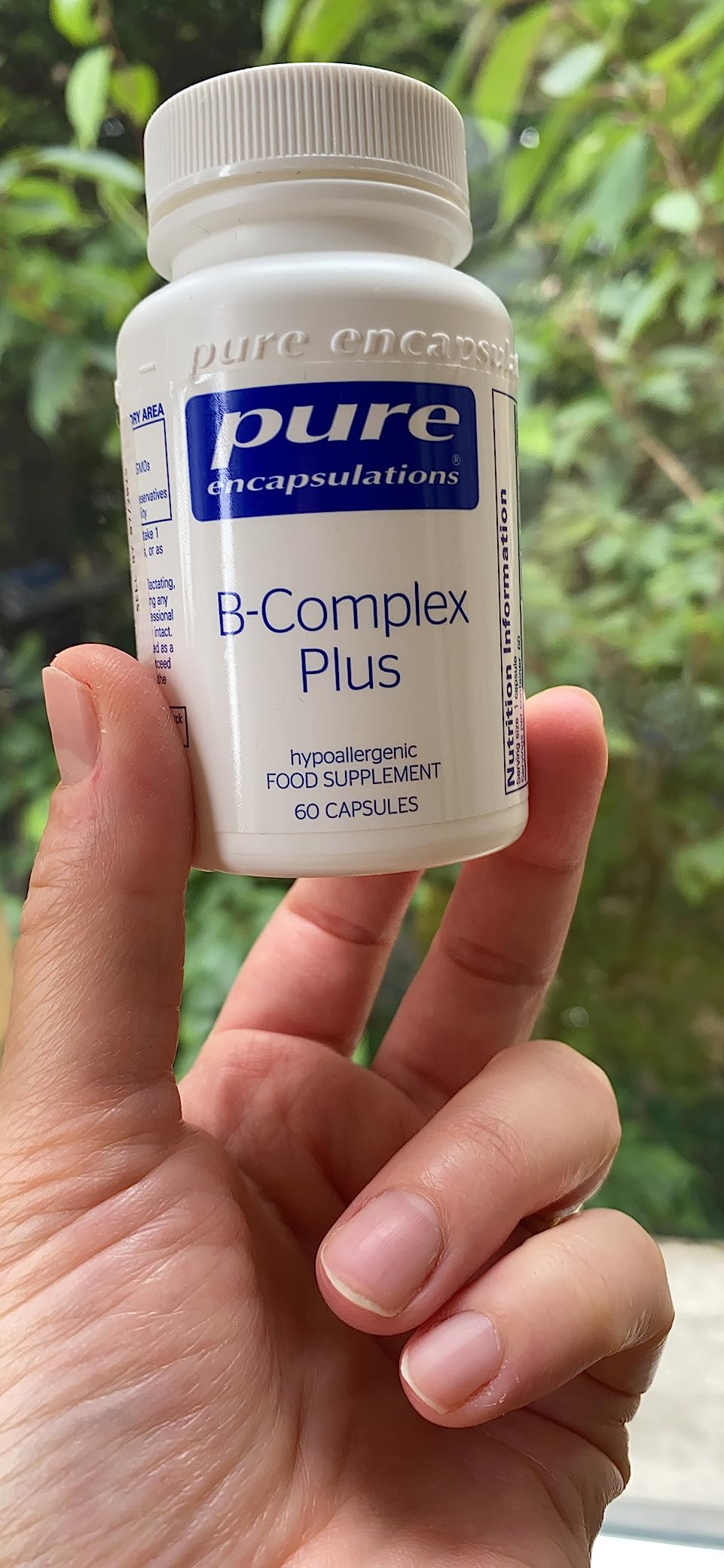 Pure Encapsulations - Vitamin B-Complex Plus - Balanced B Vitamin ...