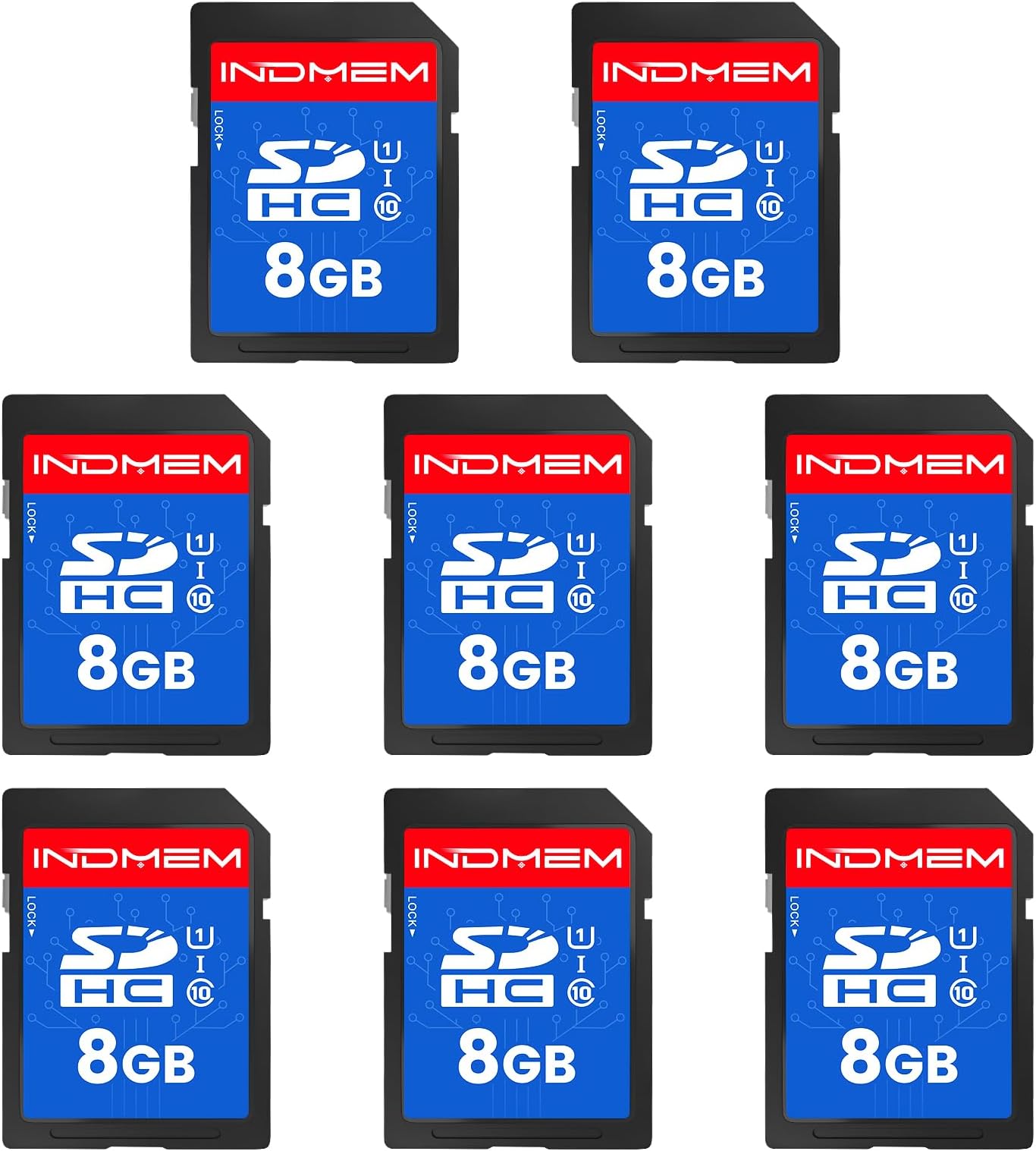 Amazon.com: Kingston Digital 8GB SDHC Class 4 Flash Card Twin Pack (2 ...