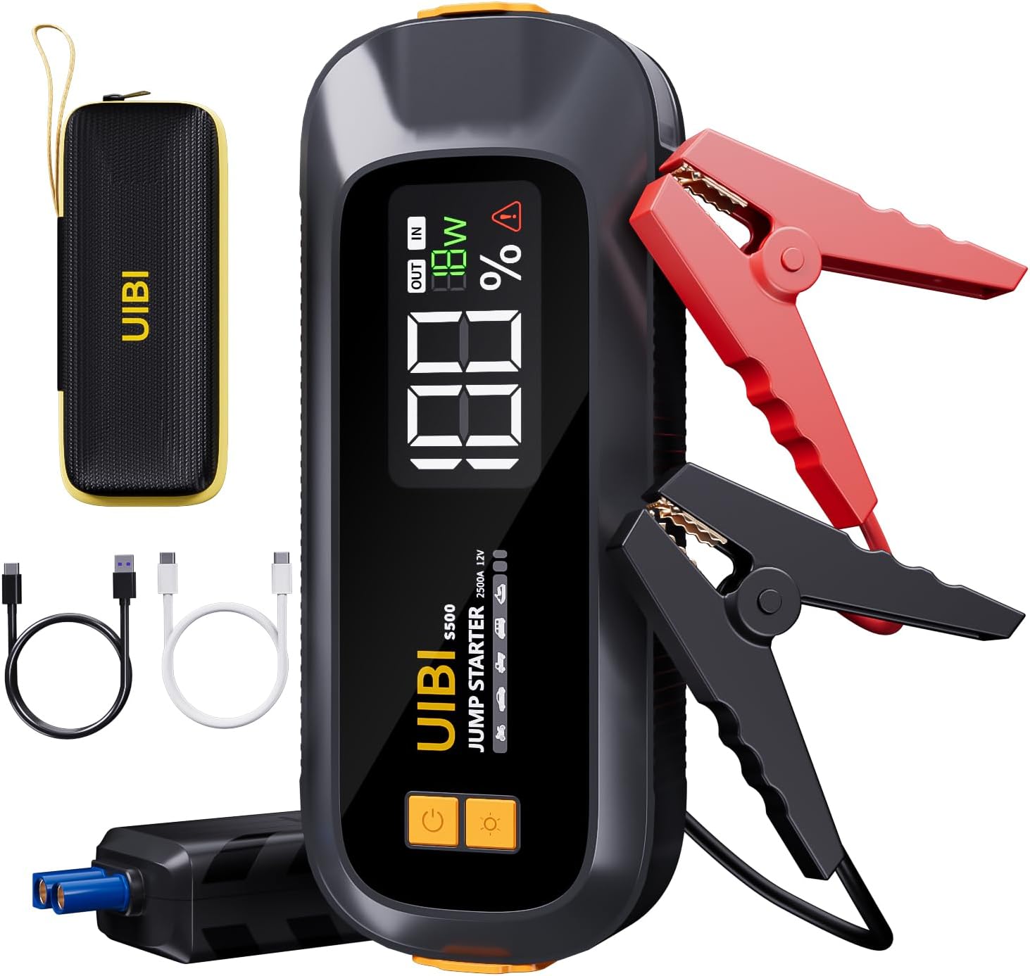 Amazon.com: Giatero 006B 4000A Car Jump Starter, Portable Jump Start ...