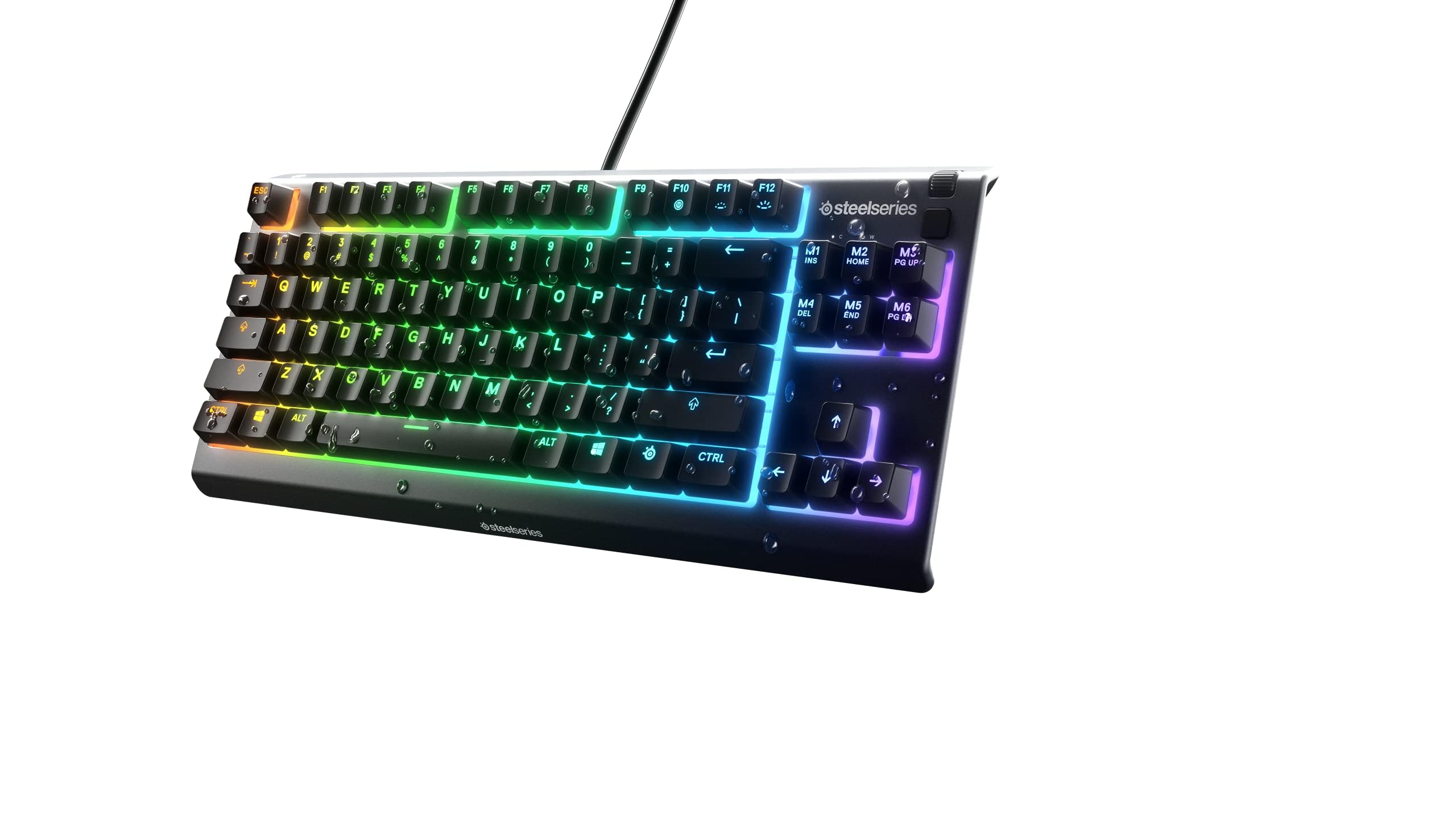 Snapklik.com : SteelSeries Apex 3 TKL RGB Gaming Keyboard Tenkeyless ...
