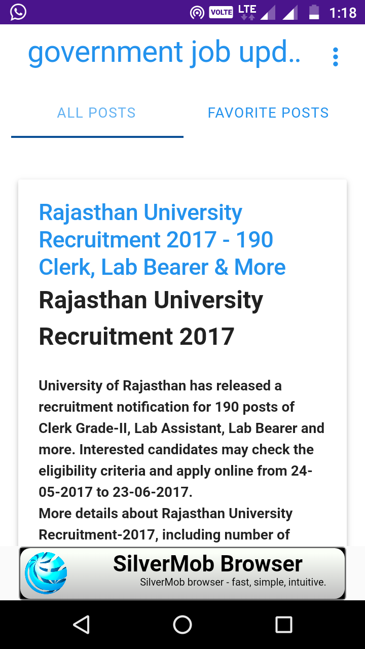 government job update - App on Amazon Appstore