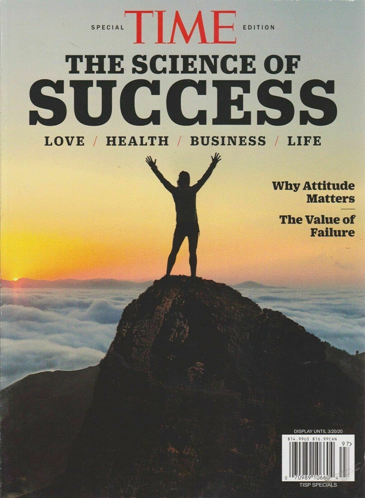 TIME MAGAZINE SPECIAL EDITION THE SCIENCE OF SUCCESS 2020, LOVE*HEALTH ...