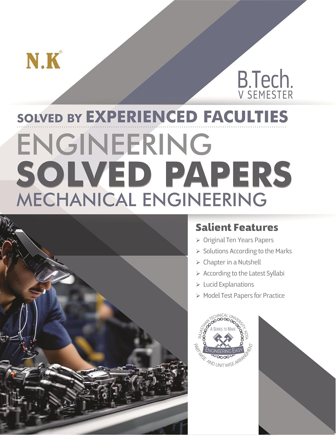 Neelkanth - Engineering Solved Papers (Mechanical Engineering) V Semester : Solved By ...