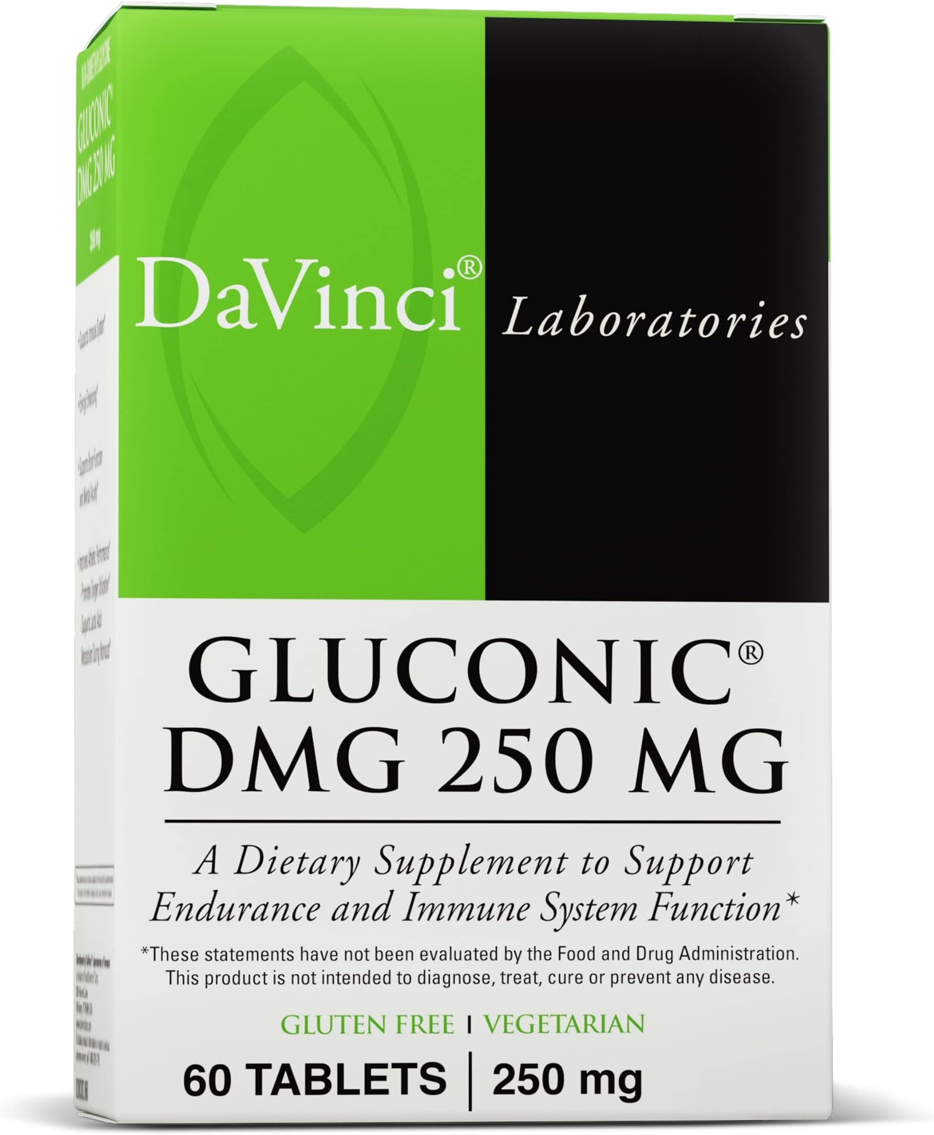 Amazon.com: DAVINCI Labs Gluconic DMG 250 mg - Dietary Supplement to ...
