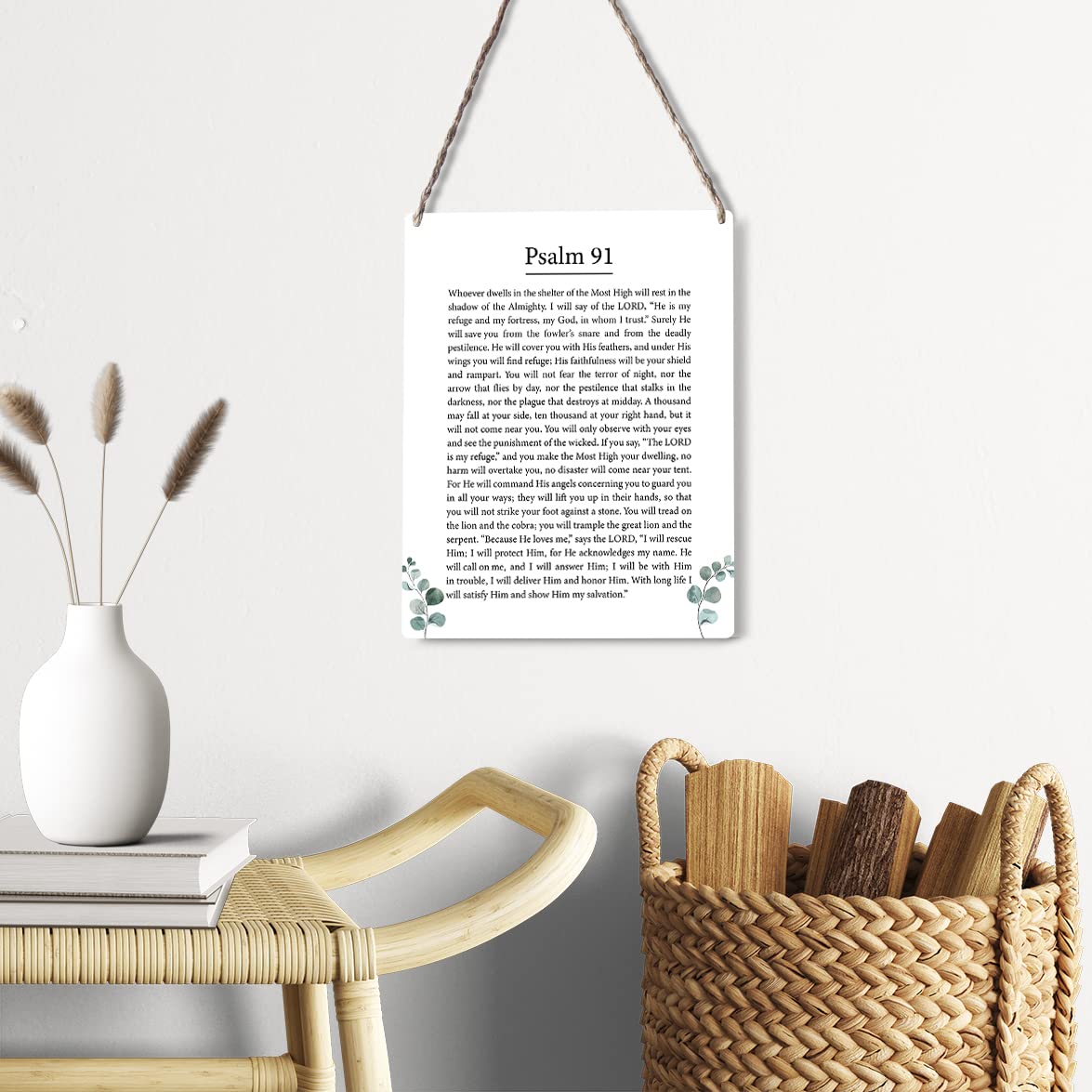 Snapklik.com : Inspirational Bible Verse Signs Wall Decor Religious ...