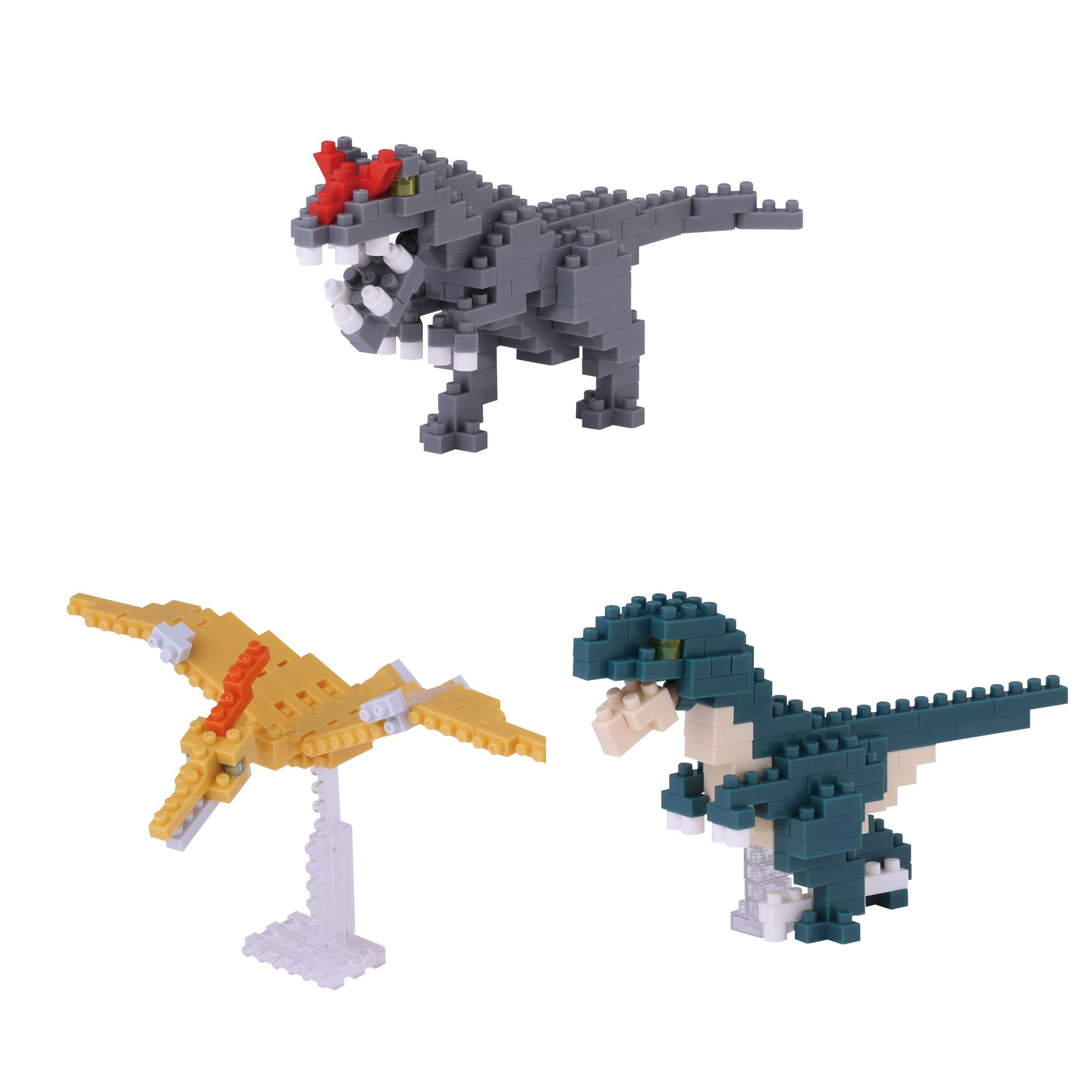 Buy Kawada Micro-sized building block nanoblock - Prehistoric ...