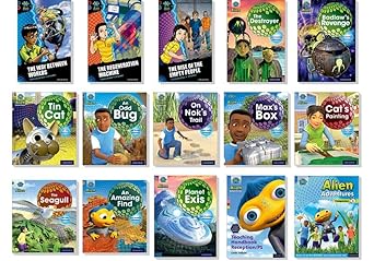 Project X Alien Adventures: Lilac-Dark Red + Book Bands, Oxford Levels ...