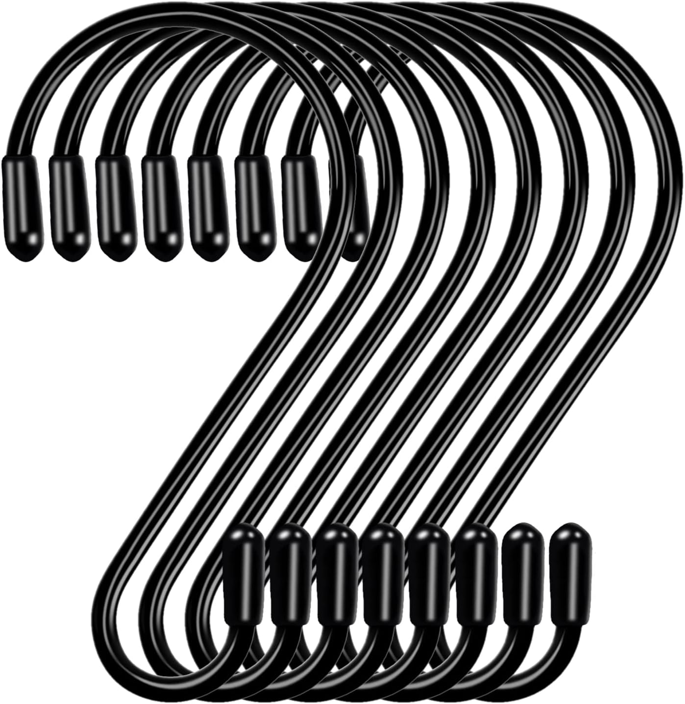 Amazon.com: NXG 30 Pack 2.5 Inch Nickel Plated Stainless Steel S Hook S ...