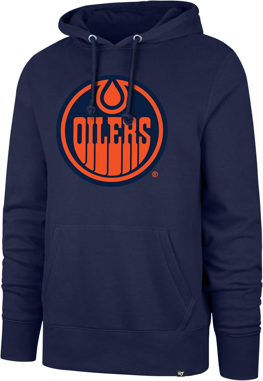 '47 Men's Compatible with Oilers Alternate Imprint Headline Orange Logo ...