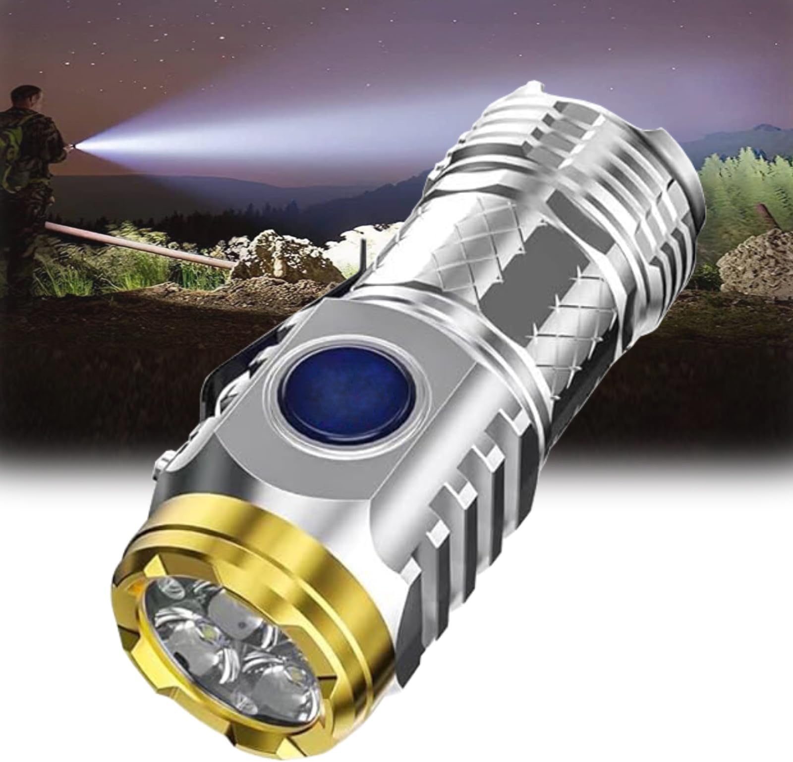 Amazon.com: OSFRIAGE Three-Eyed Monster Mini Flashlight, German Three ...