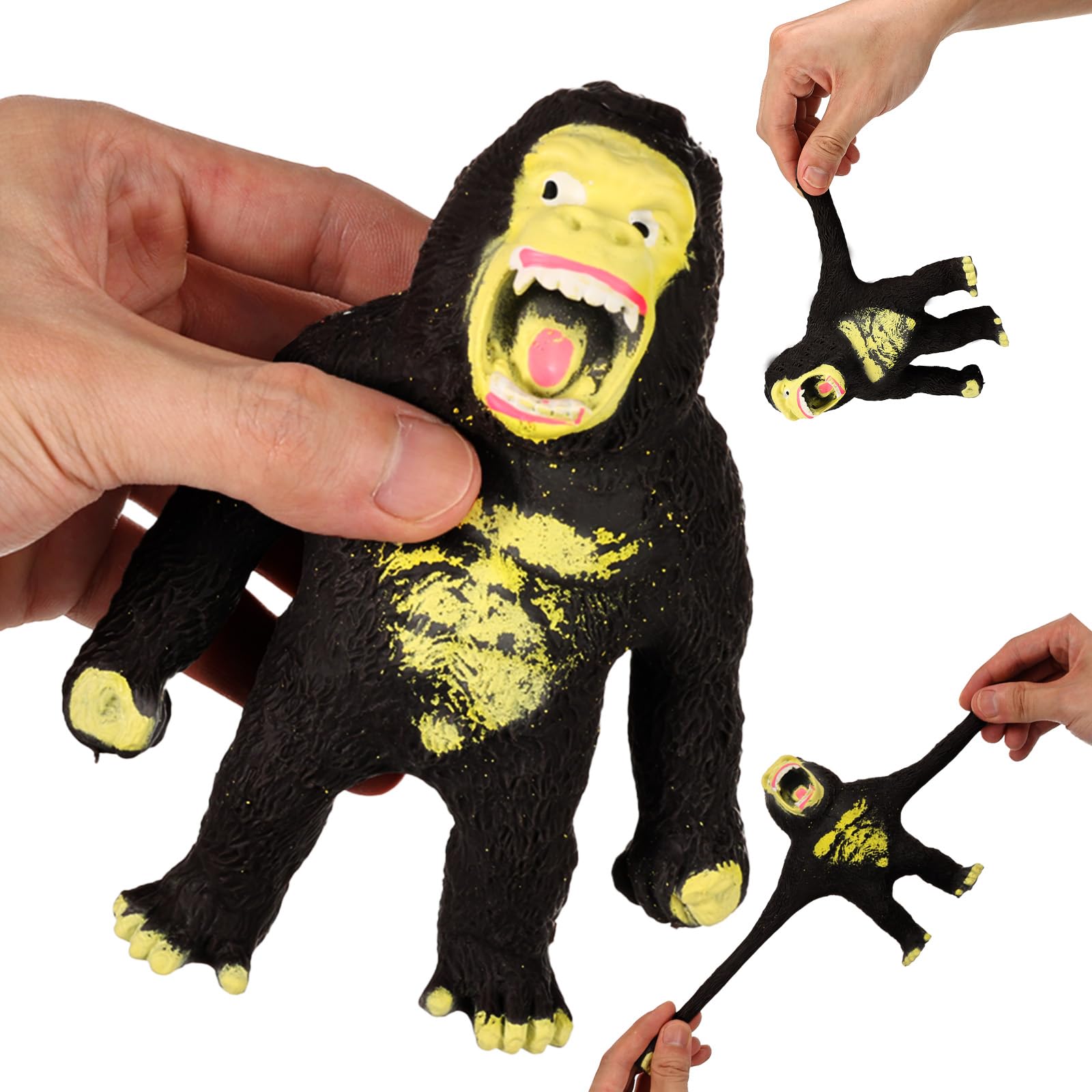 Amazon.com: Squishy Monkey Toys,Stretchy Gorilla Stress Relief Toys ...