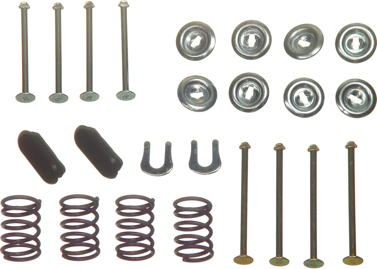 Amazon.com: Wagner H4049 Rear Brake Hold Down Spring Kit : Automotive