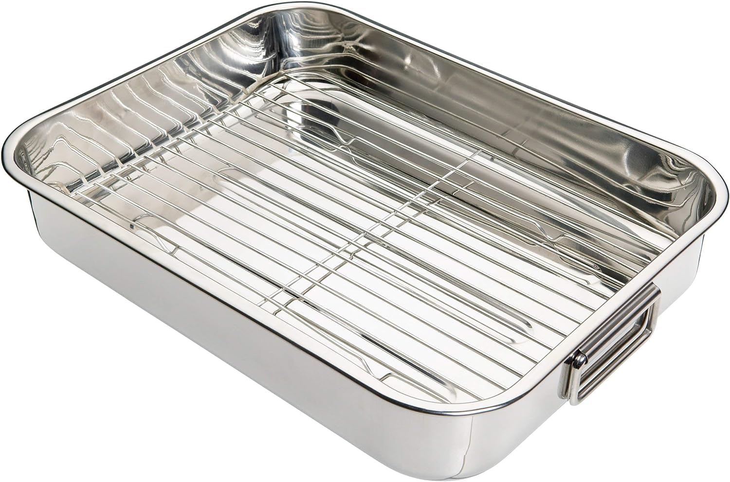 Ikea KONCIS-40x32cm-Tin+Rack - Roasting tin with Grill Rack, Stainless ...