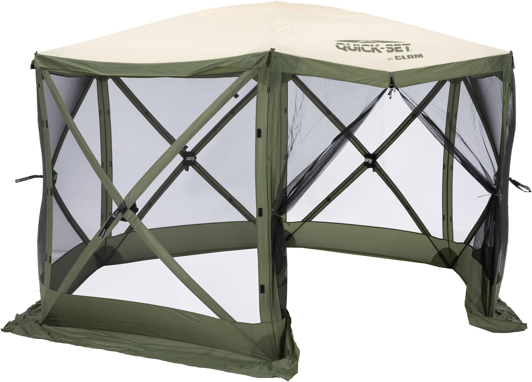 Amazon.com : CLAM Quick Set Escape 12 x 12 Foot Portable Pop Up Outdoor ...