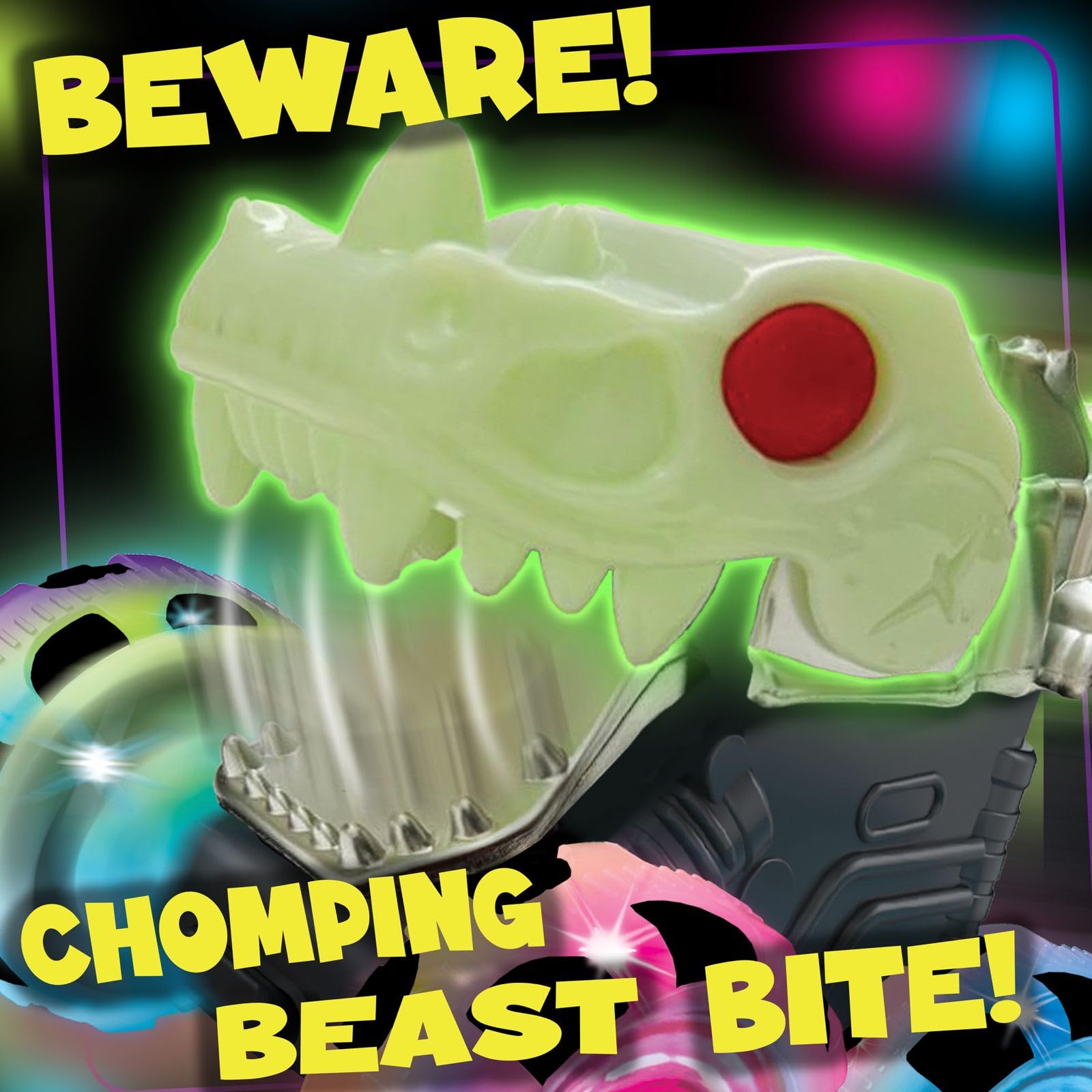 Snapklik.com : Stargo - Glow In The Dark Skull Monster Truck Toys ...