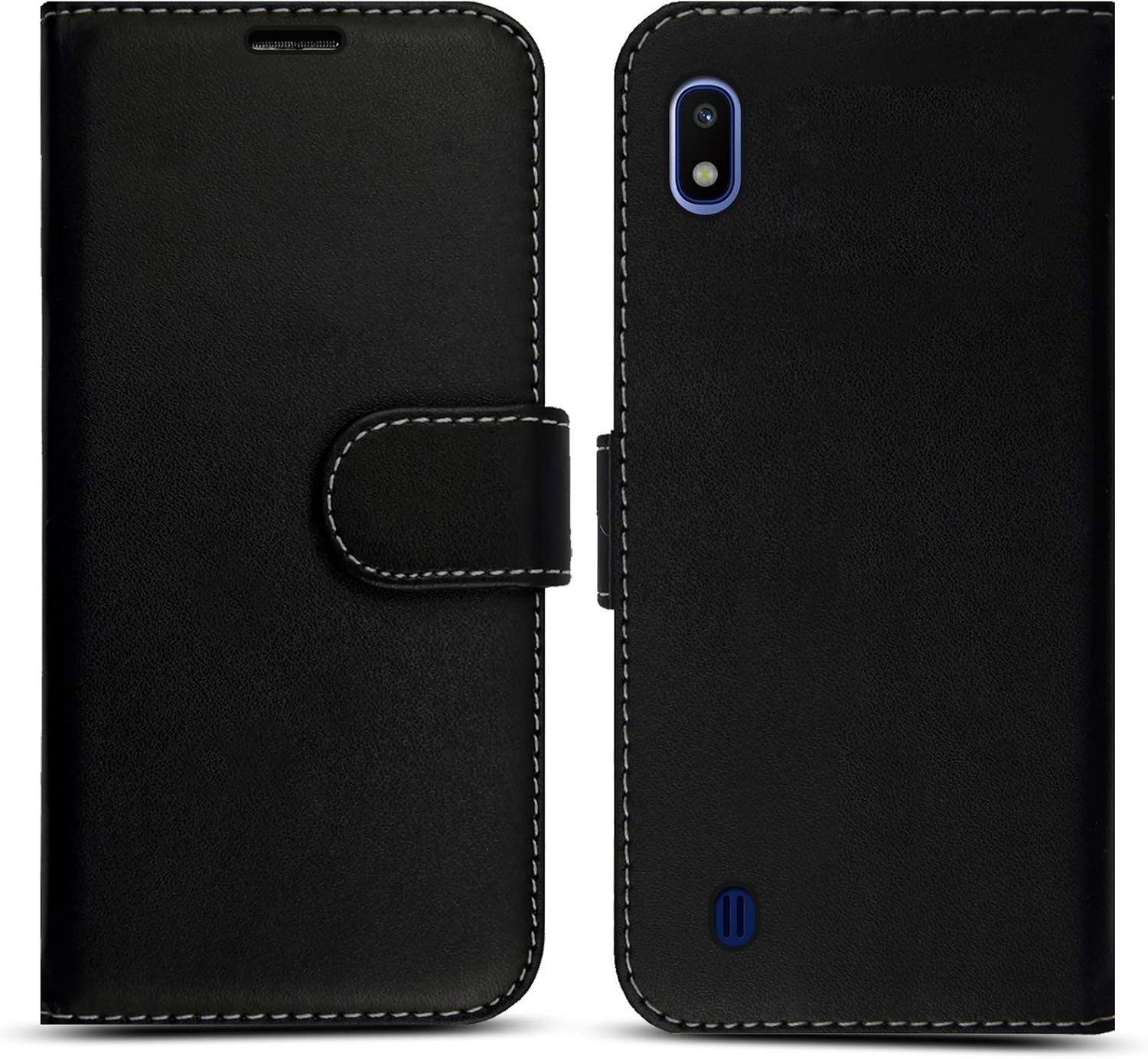 Phone Case for Samsung Galaxy A10, Magnetic Luxury PU Leather Wallet ...