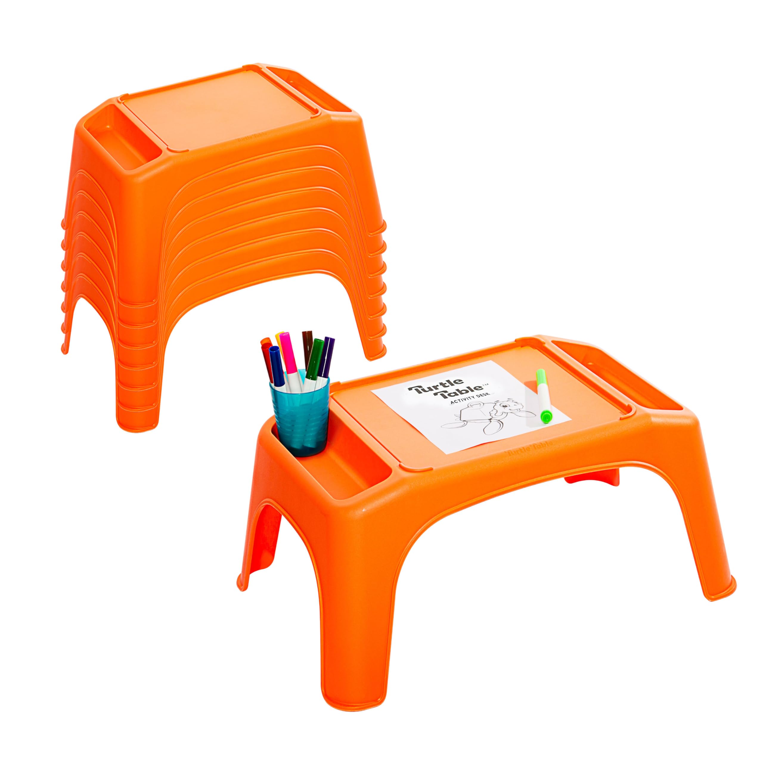 Snapklik.com : LapGear Turtle Table Kids Activity Lap Desk Tray