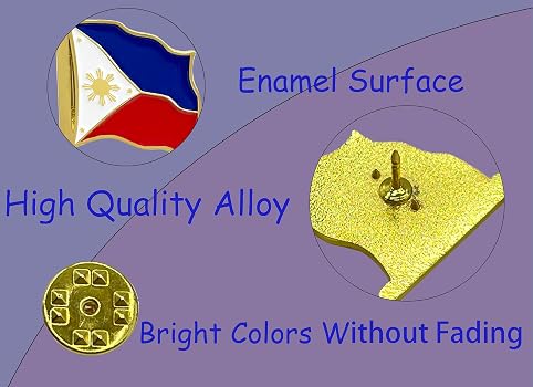 Philippines Flag Pin Front Philippine Flag Flag Pins Filipino Flag