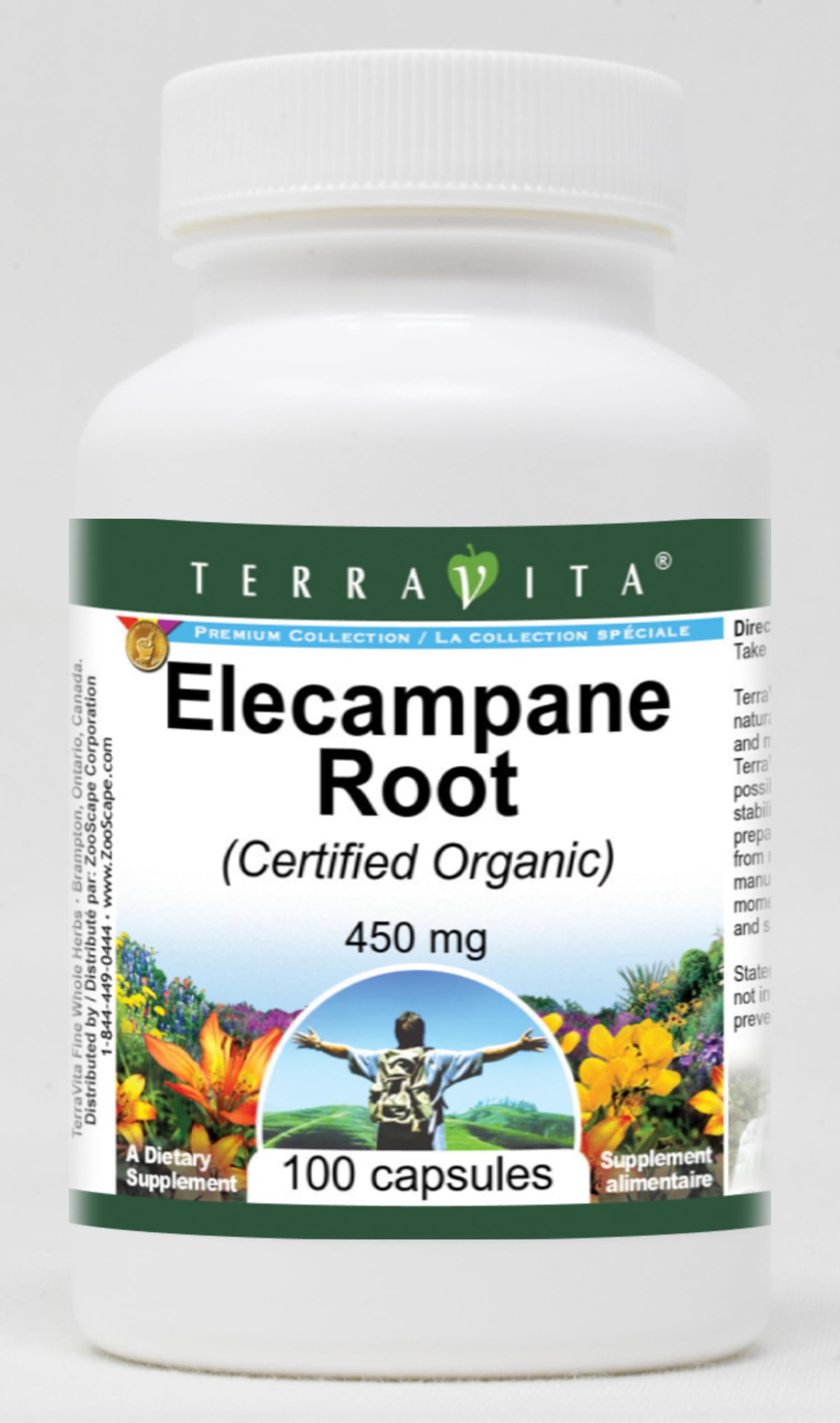Amazon.com: Elecampane Root (Certified Organic) - 450 mg (100 Capsules ...