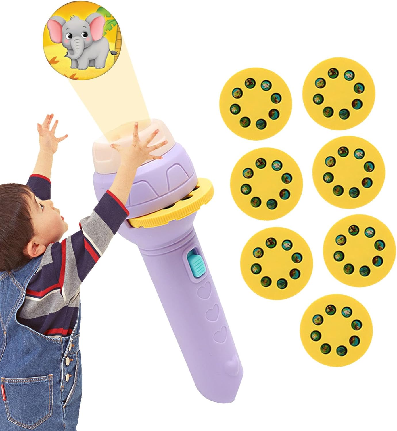 Flashlight Projector - Slide Projector Torch Light | Educational ...