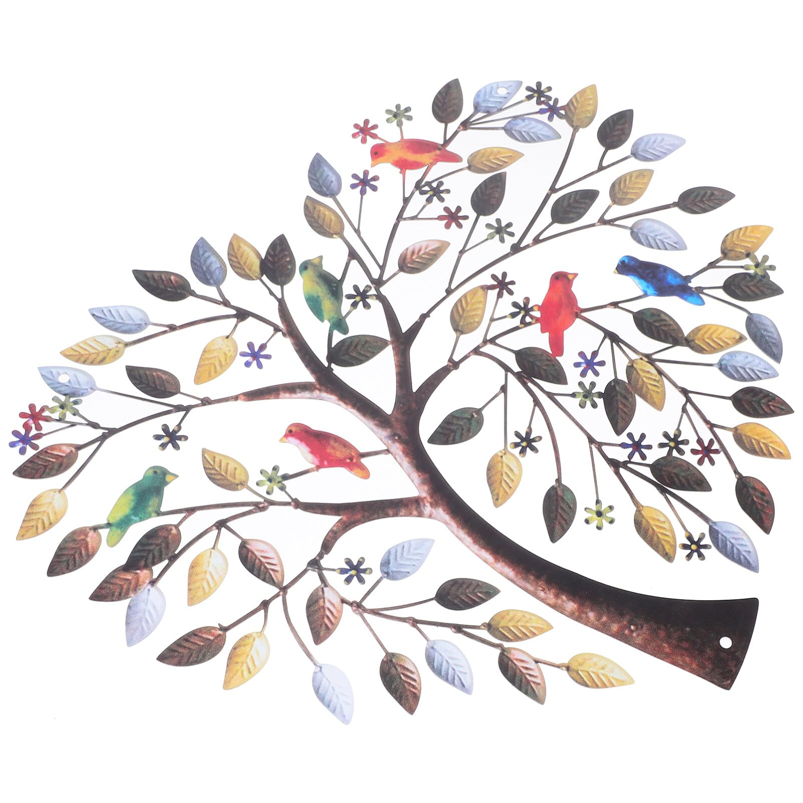 Amazon.com: Zerodeko Heart Shaped Tree of Life Metal Wall Art, Heart ...