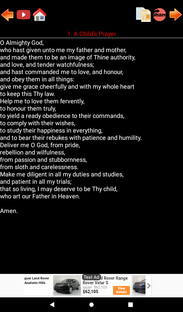 English Prayer Book - App on Amazon Appstore