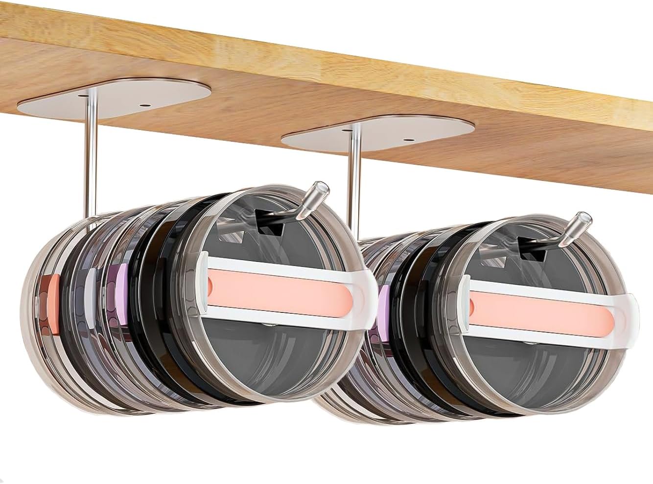 Amazon.com: Roller Cover flip Cover Organizer, Stainless Steel Cup ...