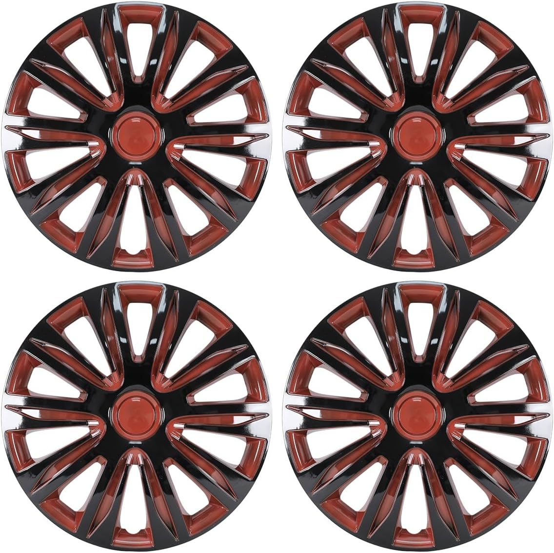 Amazon.com: AUTOWIKI 16 inch Wheel Rim Cover Hubcaps - Universal Hubcap ...