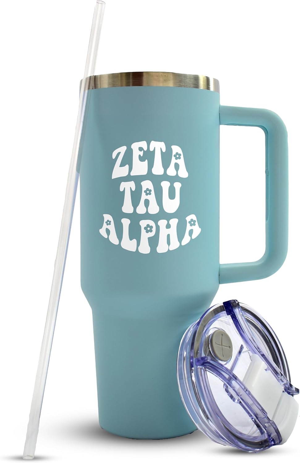 Sorority Shop Zeta Tau Alpha 40oz Tumbler with Handle - Best Friend ...