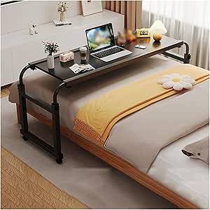 Amazon.com: Mobility Table Over Bed,Overbed Table Rolling Medical Table ...