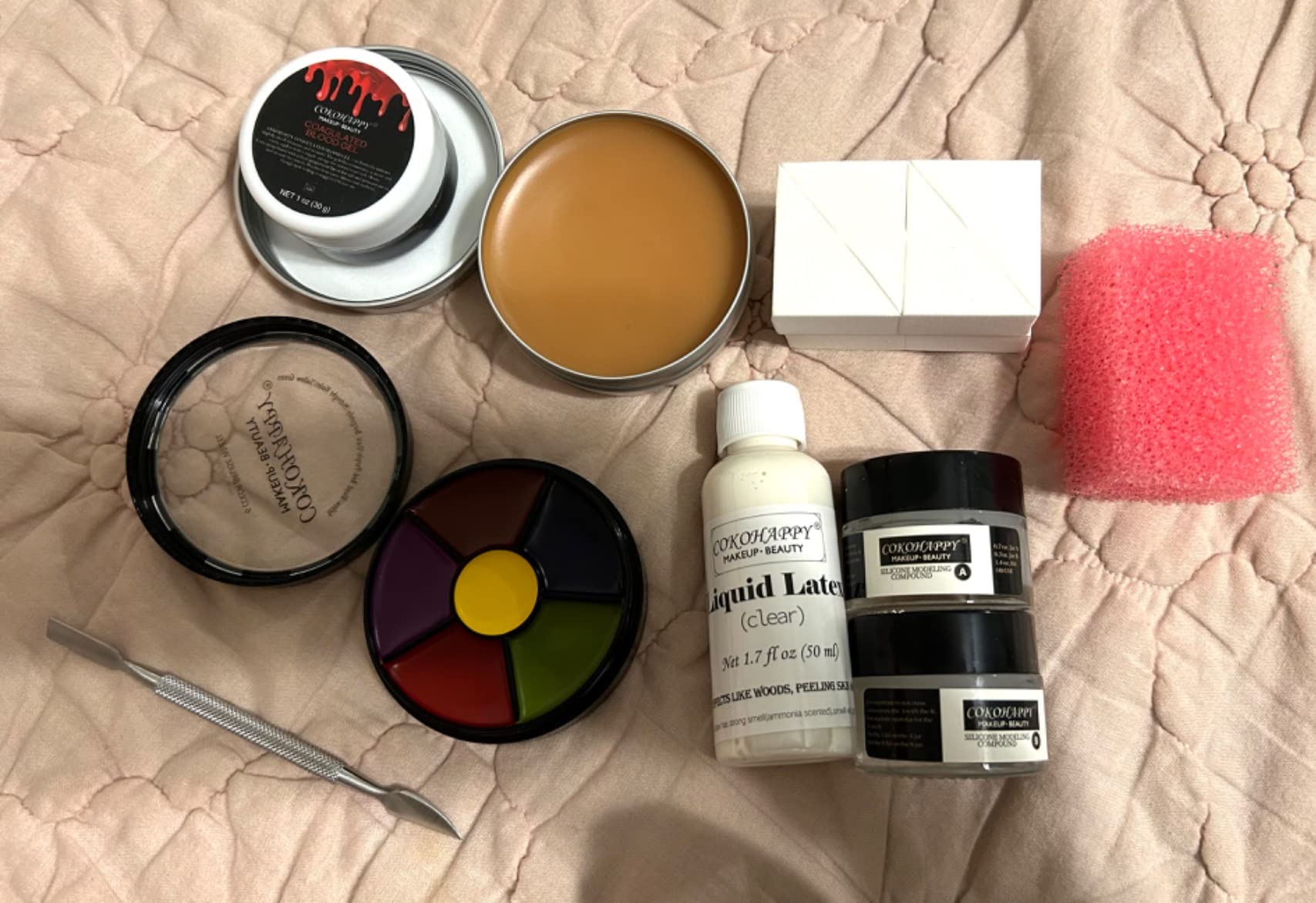 $5/mo - Finance COKOHAPPY Halloween SFX Makeup Kit - 3 Ways Create ...