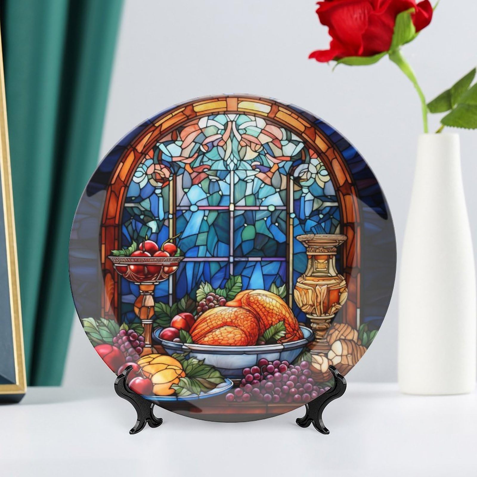 Food Stained Glass Designs