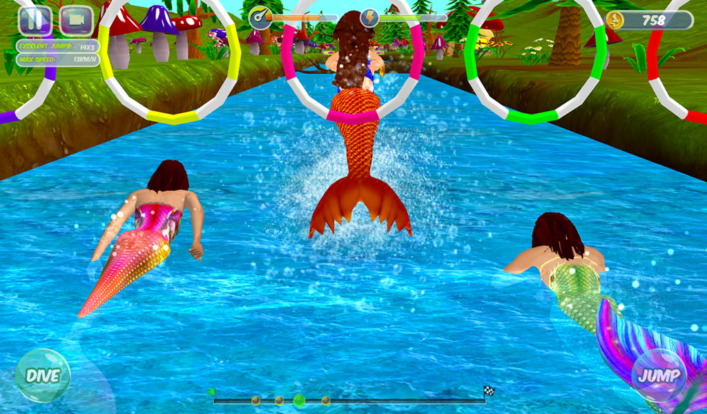 Fancy Mermaid Race Adventures - App on Amazon Appstore