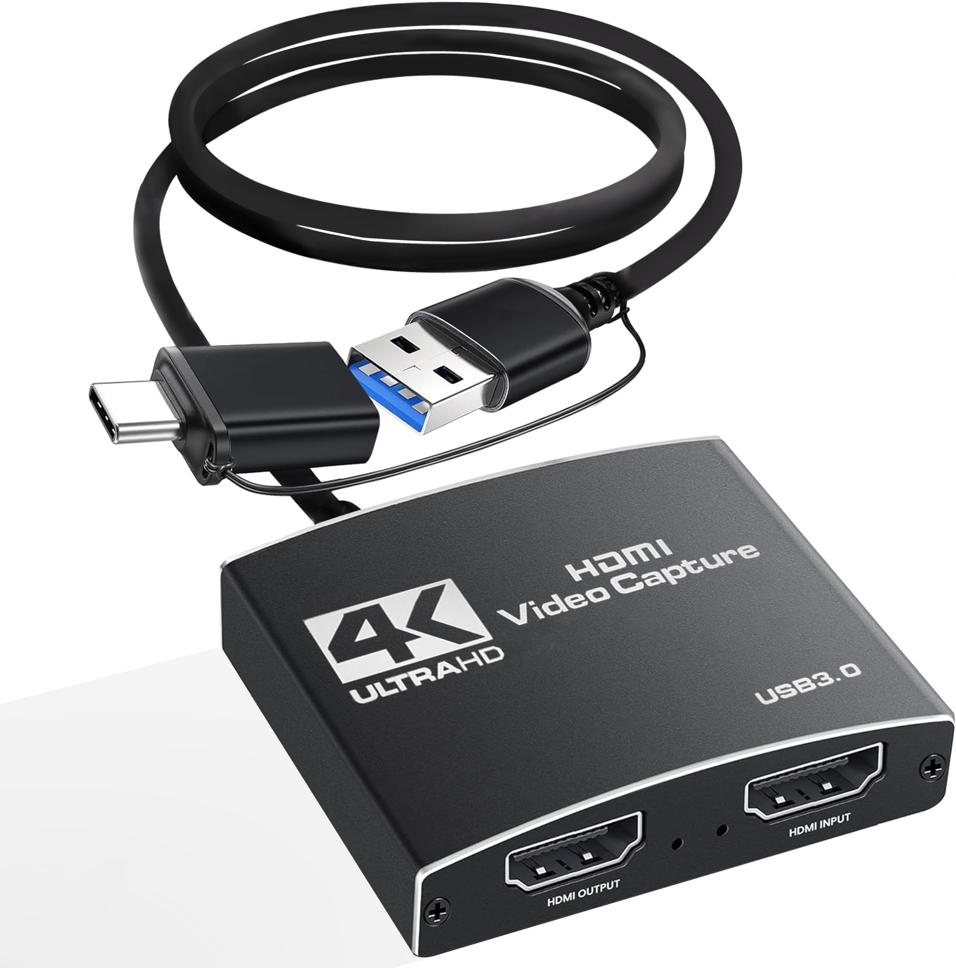 Amazon.com: 4K HDMI Video Capture Card, USB 3.0 1080P 60FPS Game Live ...