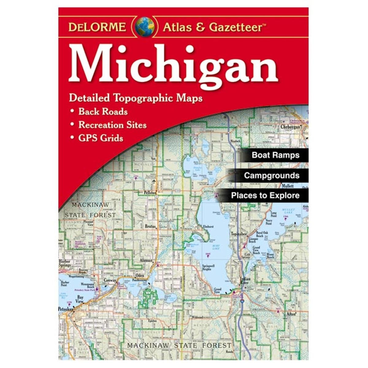 DeLorme Michigan Atlas & Gazetteer (Delorme Atlas & Gazeteer): Delorme ...