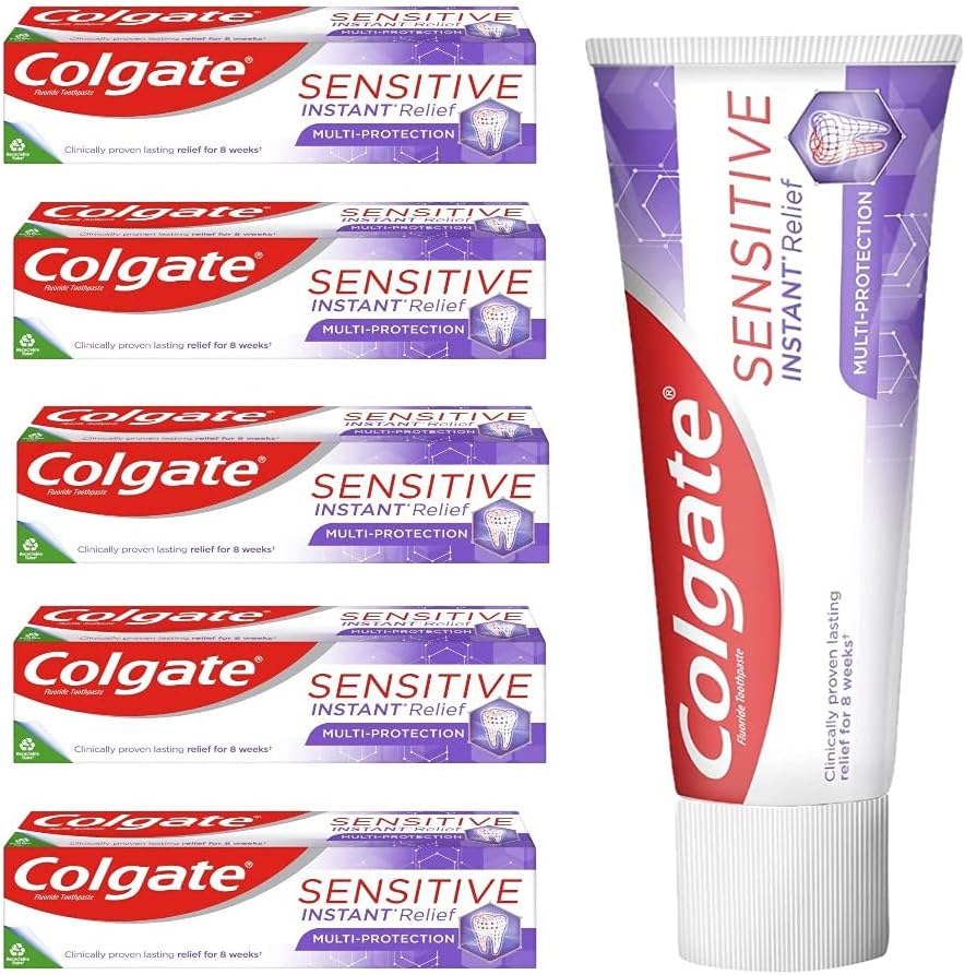 Colgate Sensitive Instant Relief Multi Protection Toothpaste 75 ml Pack ...