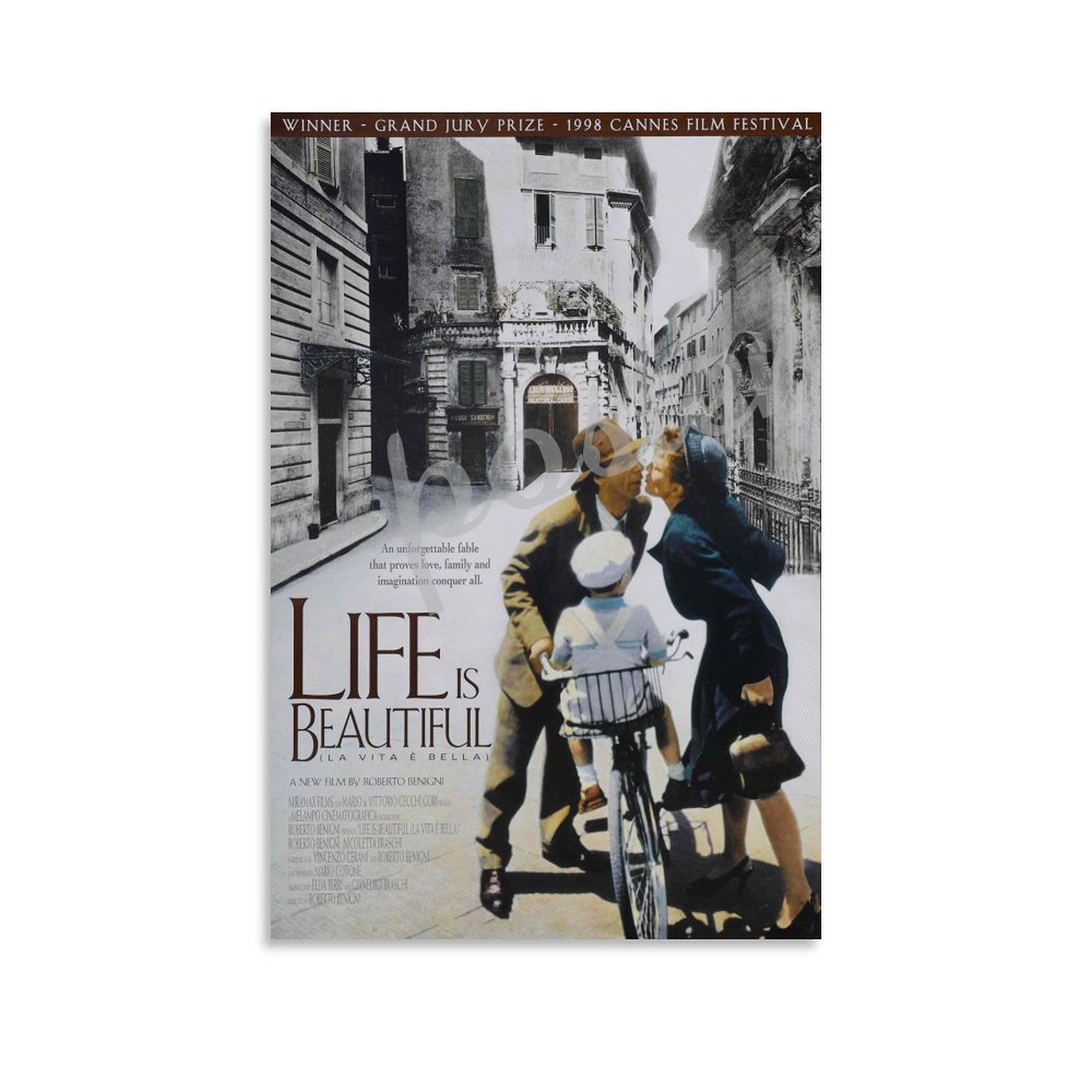 Life Is Beautiful Movie Poster Life Is Beautiful Is A Film About