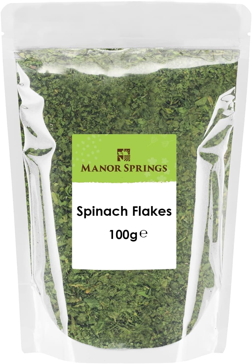 Spinach Flakes 100g by Manor Springs : Amazon.co.uk: Grocery