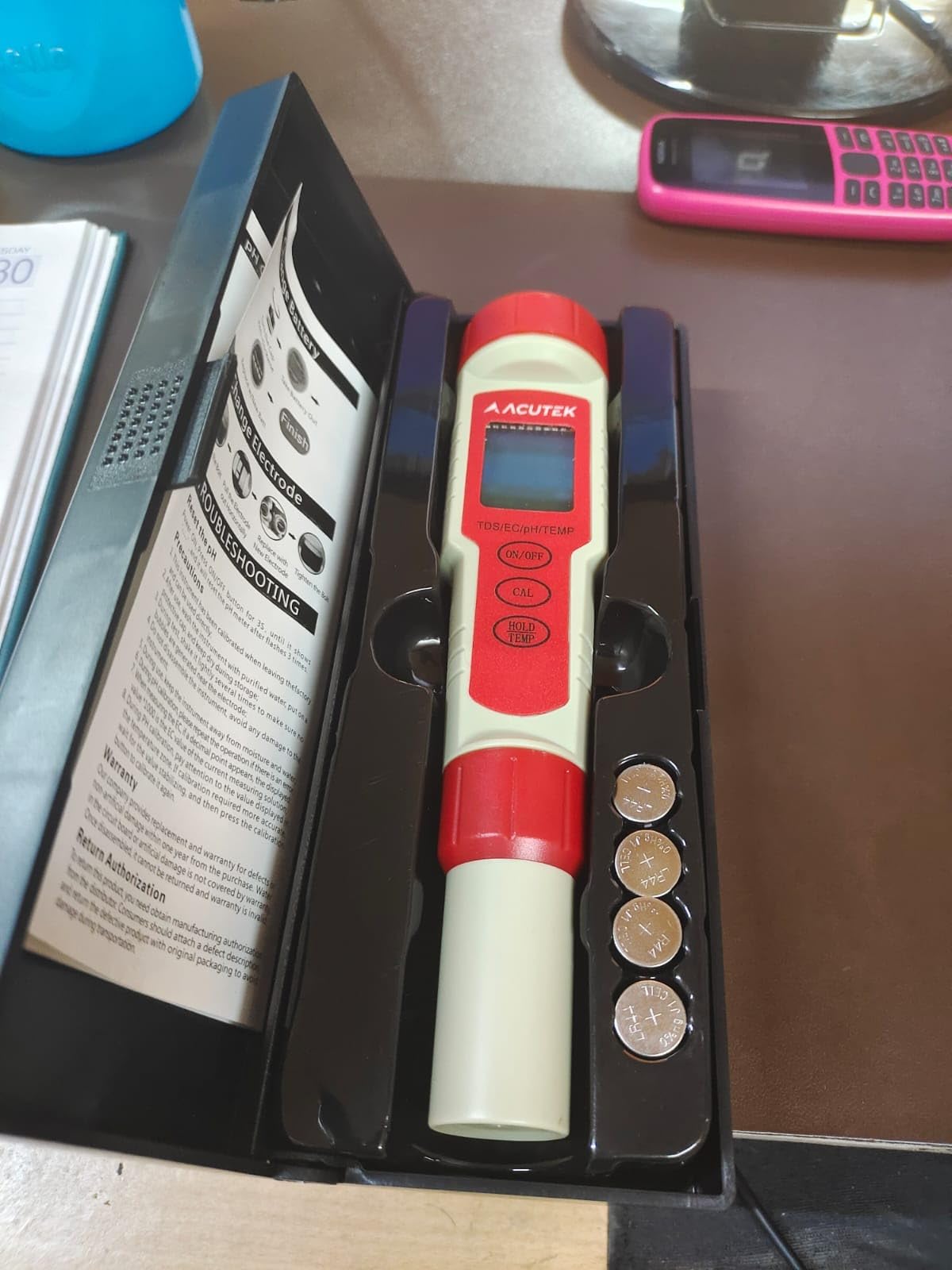 Genex 4 in 1 Combo PH/TDS/EC/Temp. Meter | Best Quality I Compact design COM-400 : Amazon.in ...