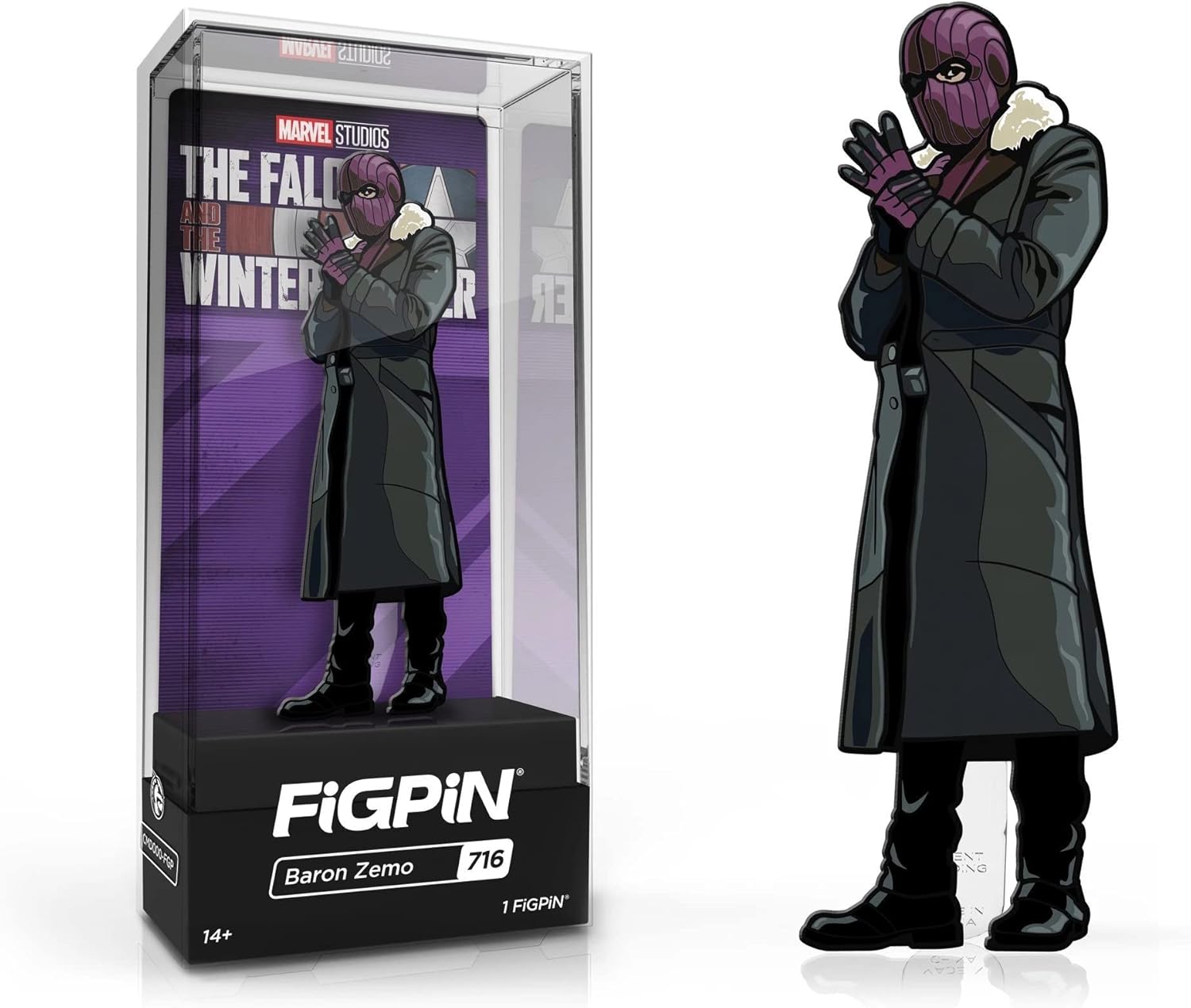 Amazon.com: FiGPiN The Falcon and The Winter Soldier - Baron Zemo #716 ...