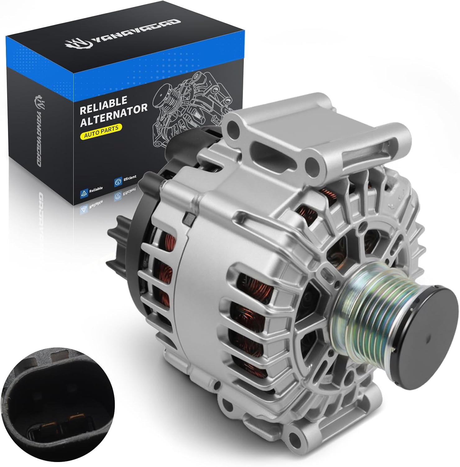 Amazon.com: YINAVAGAD 11822N 0131543302 Alternator for Mercedes Benz ...