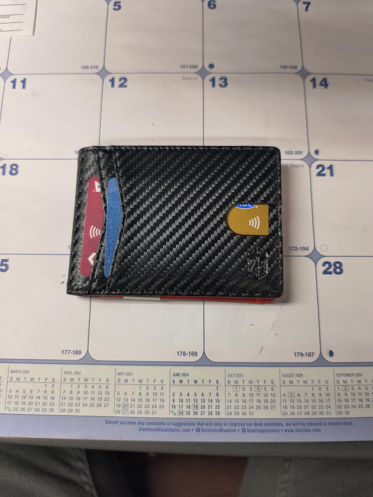 Zitahli Mens Slim Wallet Larger Capacity with 12 Slots RFID Blocking ...