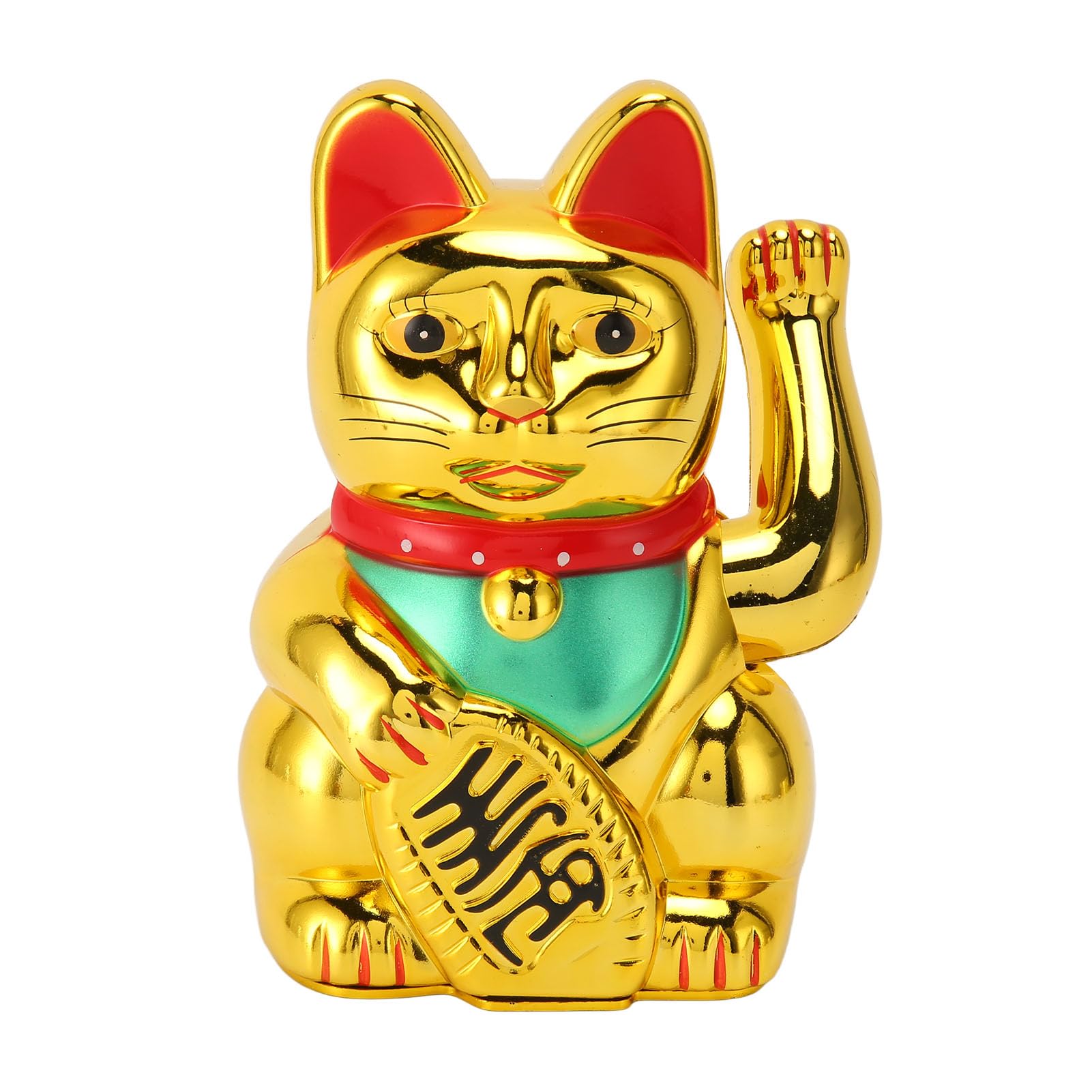 Amazon.com: Battery Operated Lucky Cat, Electric Fortune Cat Figurine ...