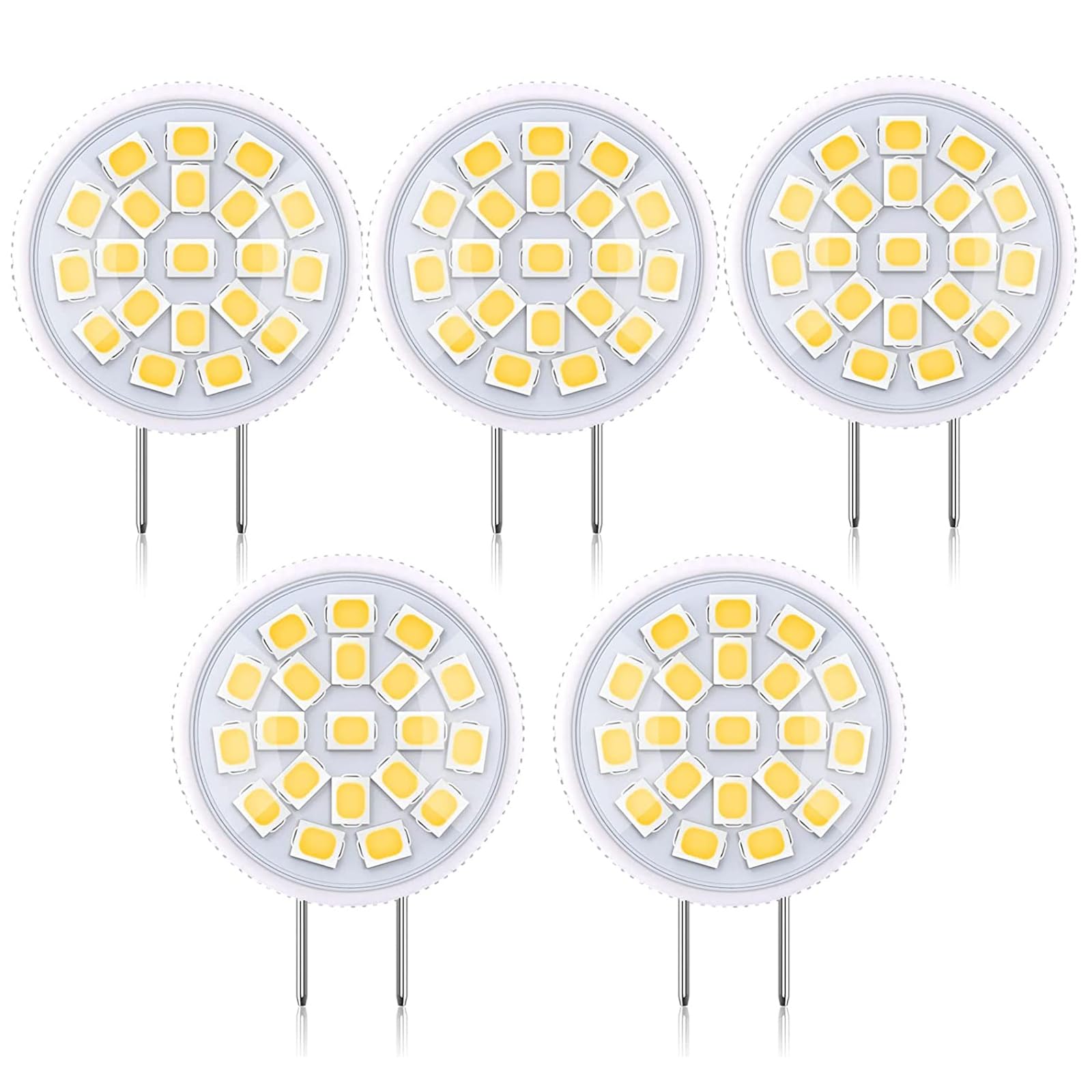 ZSSXOLED G8 LED Bulb G8 Mini Thin Puck Light Bulb 3.5Watt (35W Halogen ...