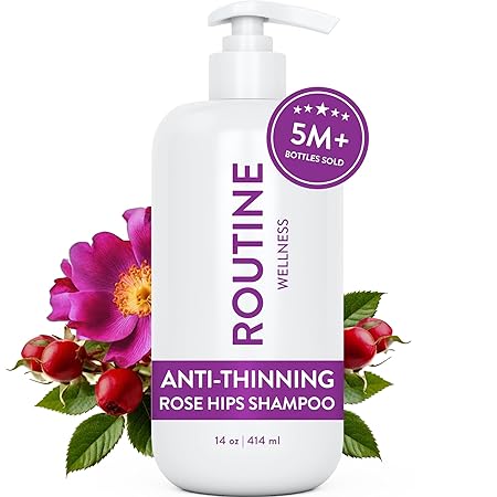 Amazon.com : Routine Wellness Anti-Thinning Shampoo for Thinning Hair ...