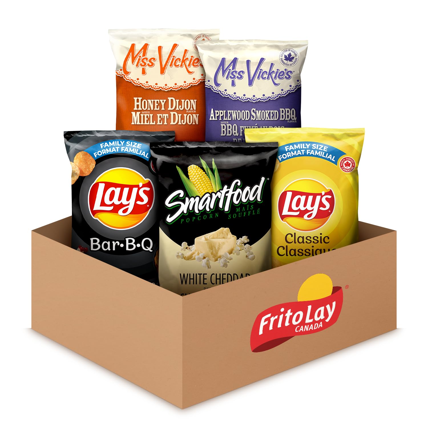 Frito-Lay Backyard Barbecue Snack Box, Variety Pack, 5 count : Amazon ...