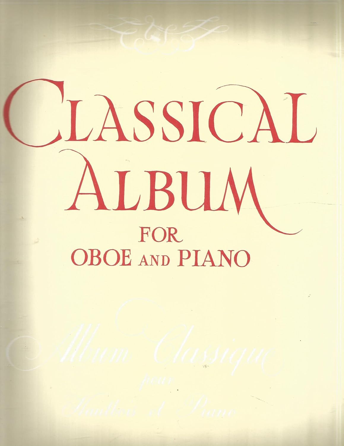 Amazon.com: Classical Album for Oboe and Piano Album Classique pour ...