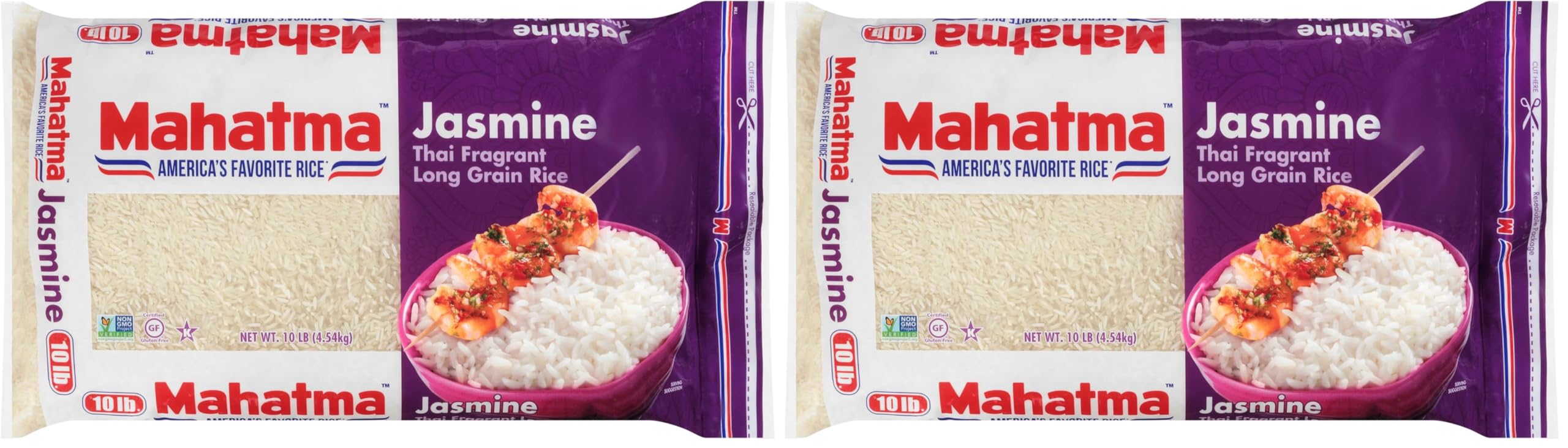 Snapklik.com : Mahatma Jasmine Rice, 160-Ounce Bag Of Rice, Thai ...