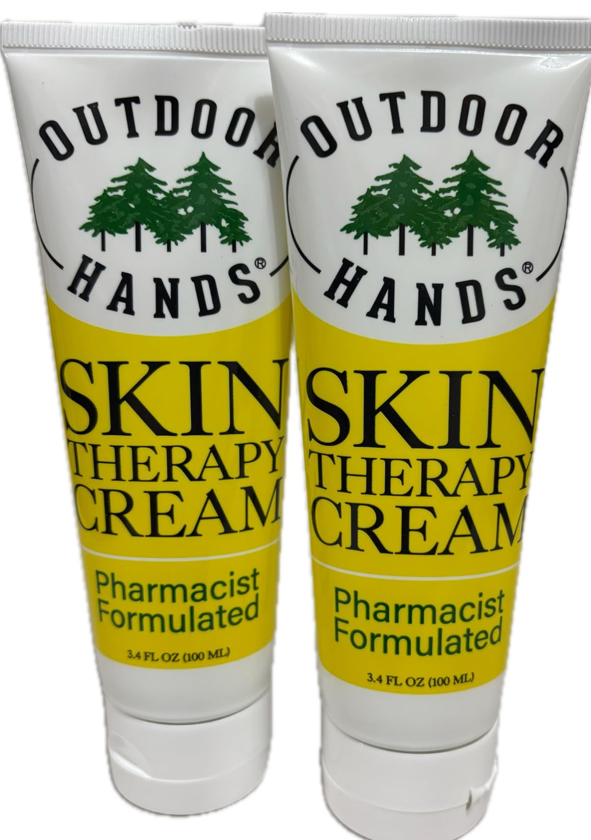 Amazon.com : Outdoor Hands Intense Skin Therapy Cream, 3.4 fl oz - 2pc ...